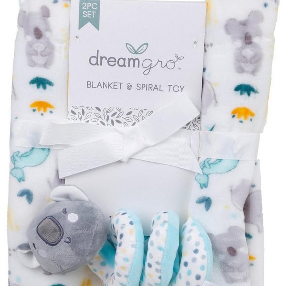 Dream Gro | Bedding | New Dream Gro 2 Pc Baby Wild Animal Themed ...